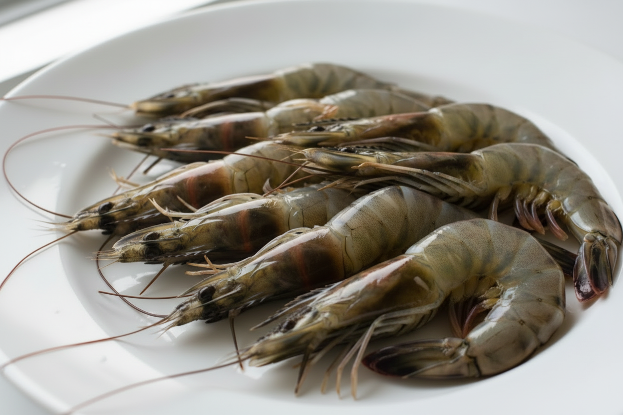 Whole Colossal Black Tiger Prawns – Reach My Kitchen